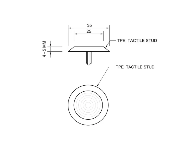 GMPTH4002 Polyurethane Tile Warning Tactile Indicator NZ
