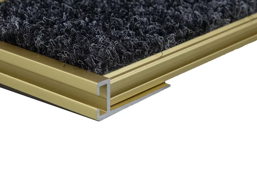 TMMS2G Heavy Duty Gold Anodised Anti-Slip Entrance Matting NZ