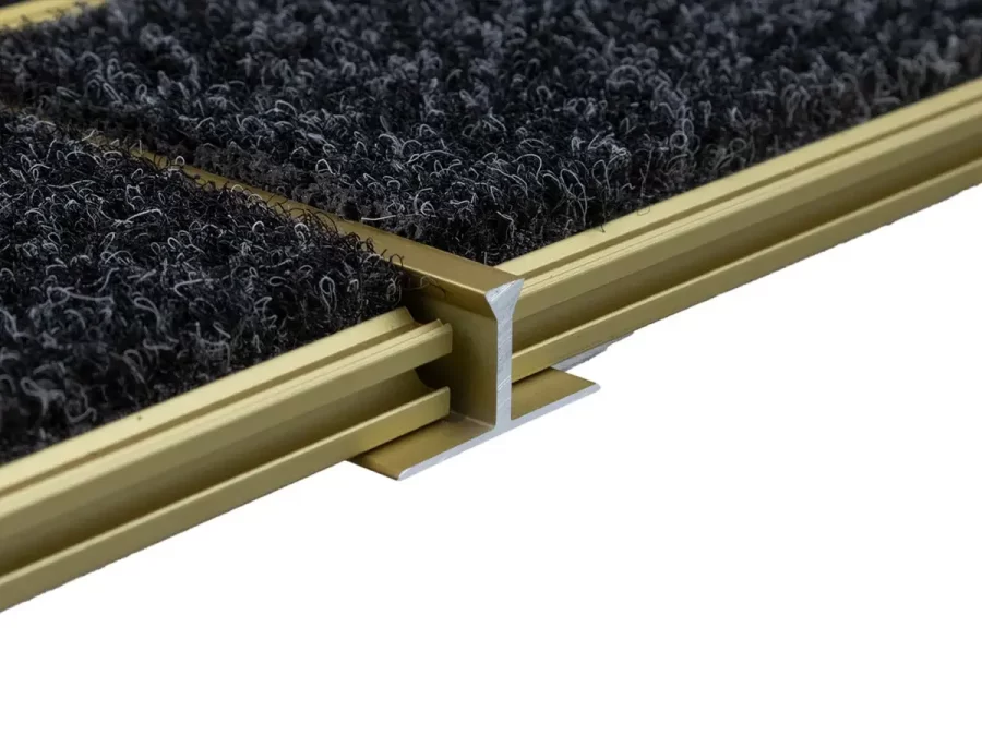 TMMS2G Heavy Duty Gold Anodised Anti-Slip Entrance Matting NZ